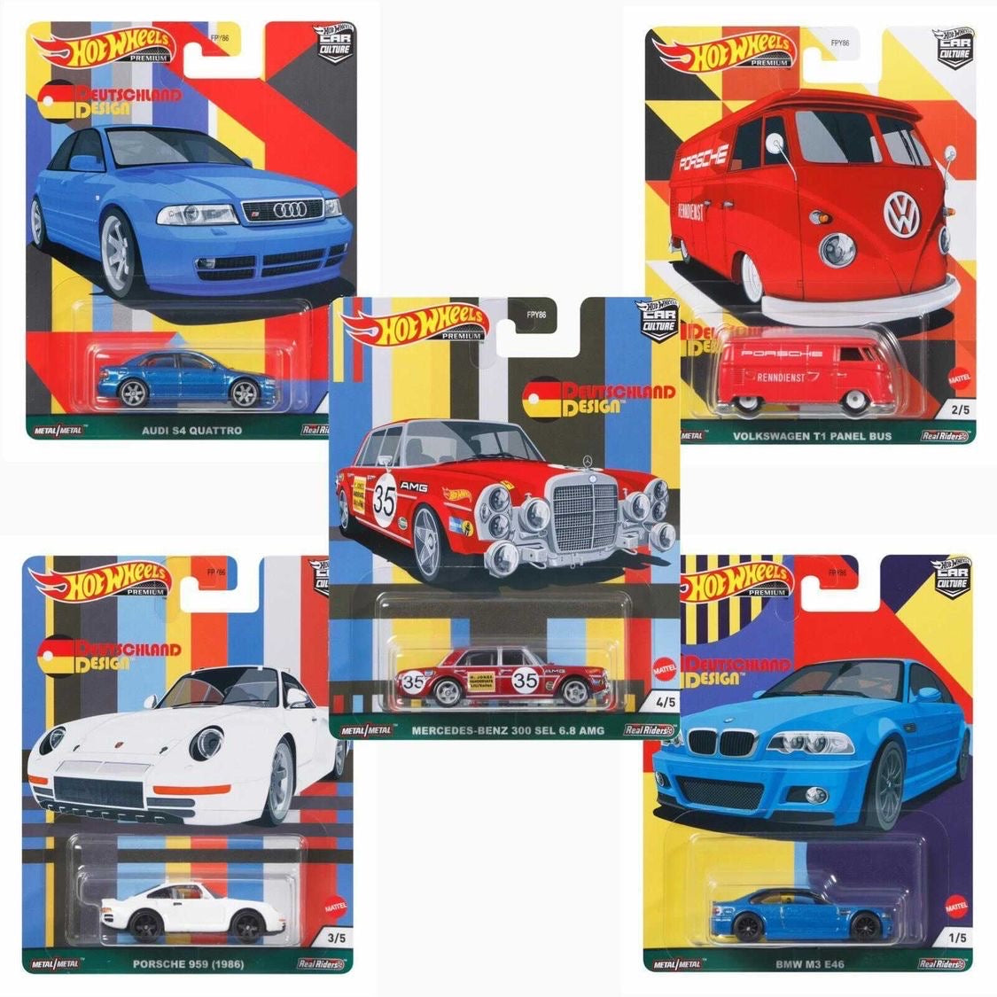 Hot Wheels FPY86-957C Car Culture Deutschland Case – childrenstoycloset.com