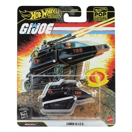 Hot Wheels Pop Culture GI Joe Cobra H.I.S.S. Tank Diecast ...