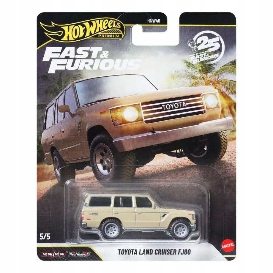 Hot Wheels Fast & Furious 25th Anniversary Toyota Land Cruiser FJ60 ...