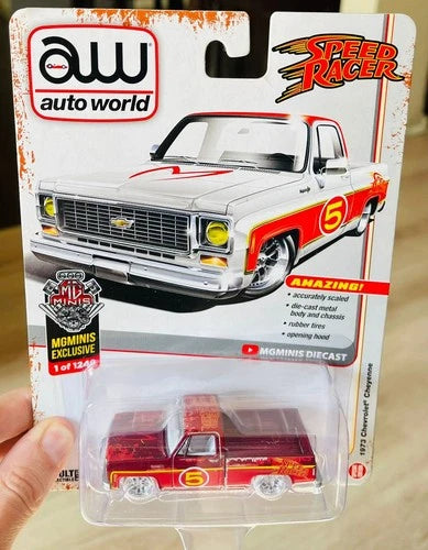 Auto World Speed Racer 1973 Chevrolet Cheyenne - MGMINIS Exclusive ...