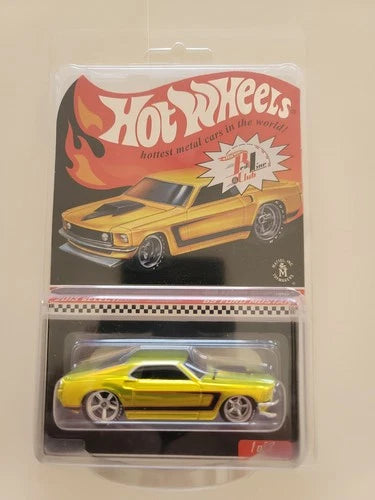 Hot Wheels RLC '69 Ford Mustang 1220/4000 Diecast | Red Line Club ...